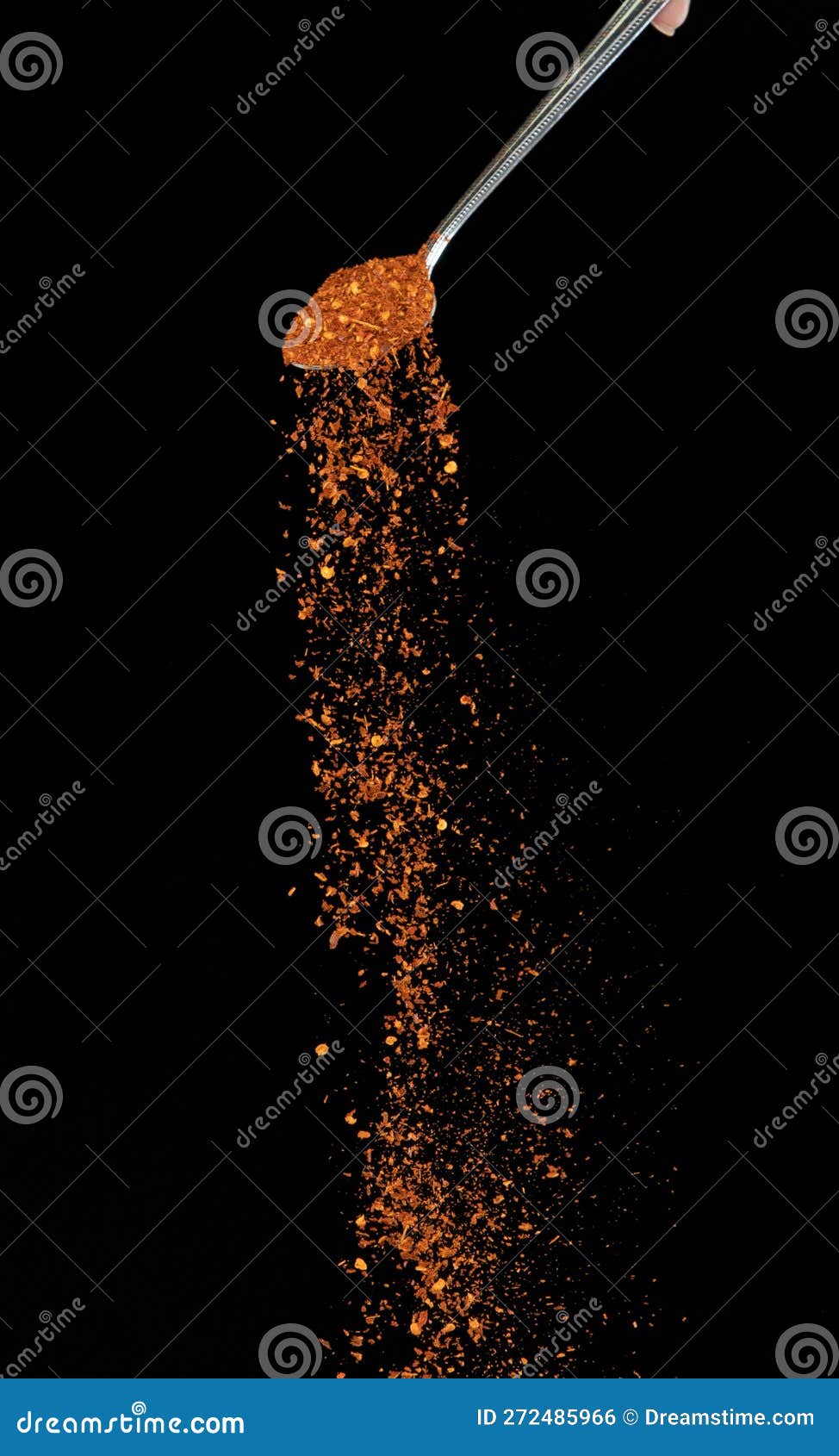 Red Hot Chilli Fall, Red Grain Chilli Explode Abstract Cloud Fly from ...