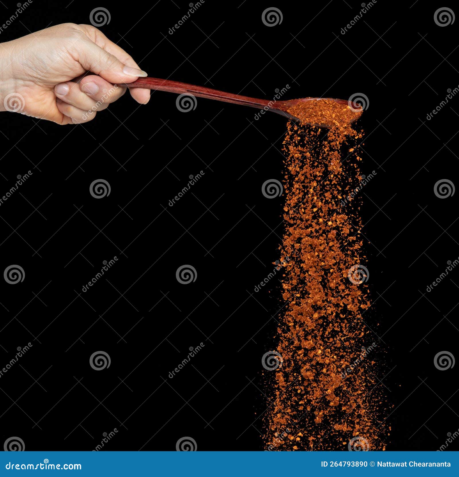 Red Hot Chilli Fall, Red Grain Chilli Explode Abstract Cloud Fly from ...