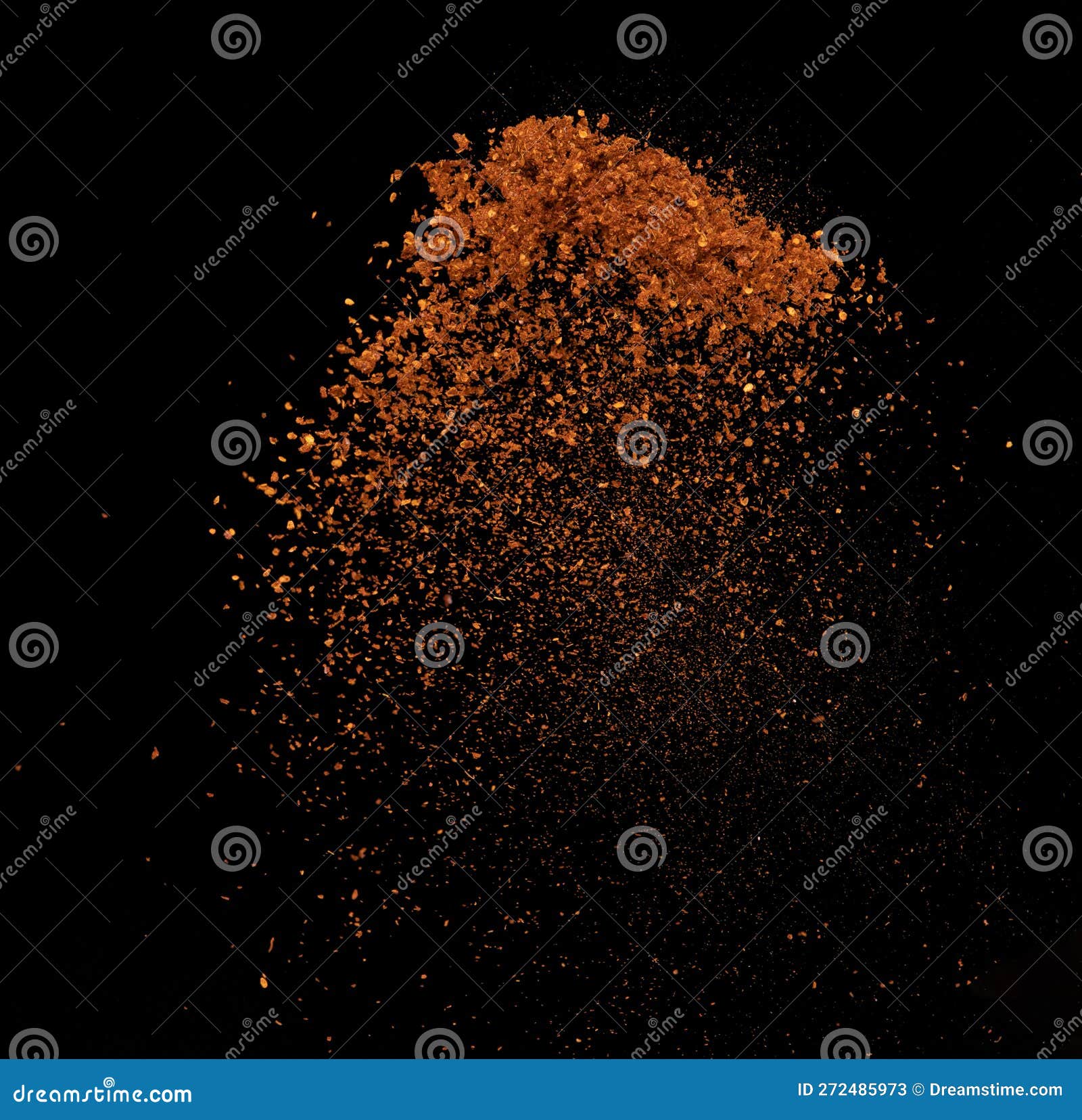 Red Hot Chilli Flying Explosion, Red Grain Chilli Explode Abstract ...