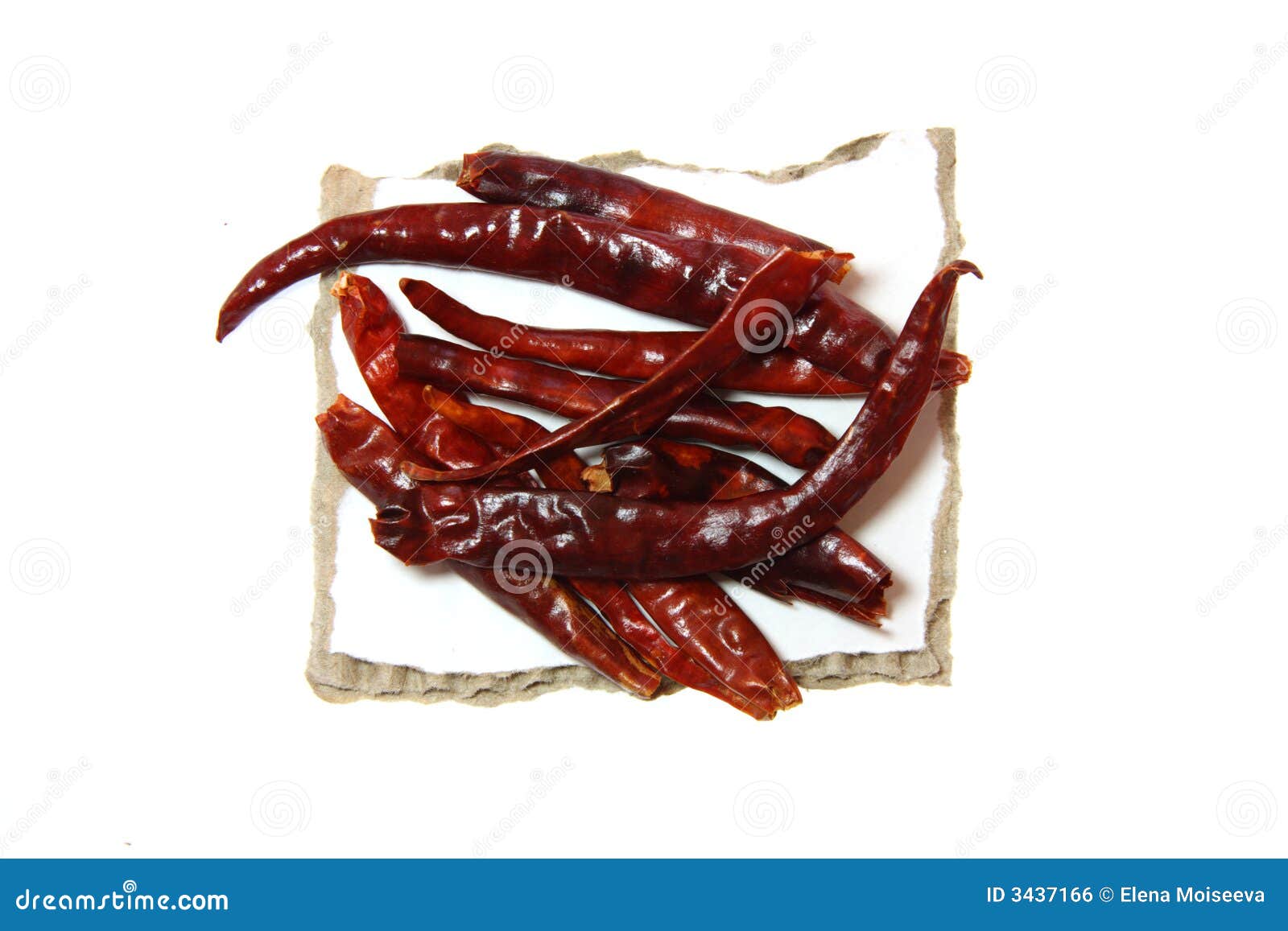 Red Hot Chilli Pepper on Paper Stock Photo - Image of edges, kitchen ...