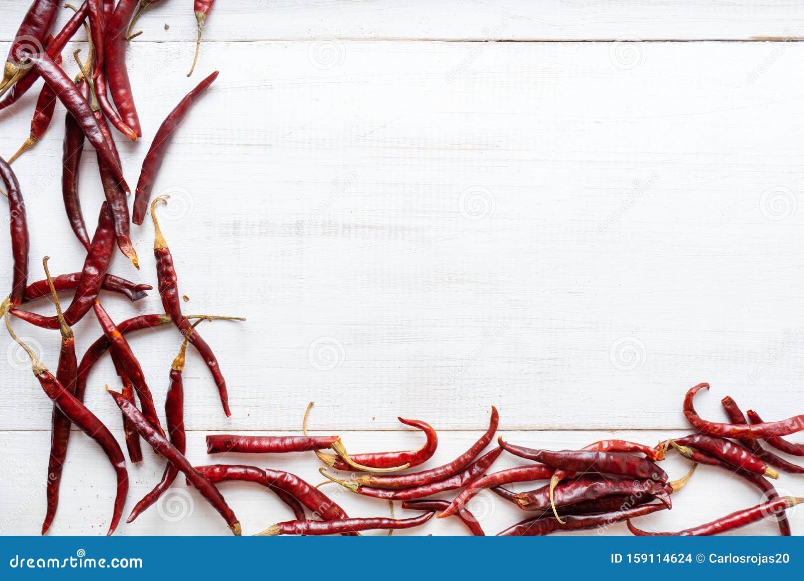 Red Hot Chilli Peppers Frame Stock Photo - Image of pepper, cuisine ...