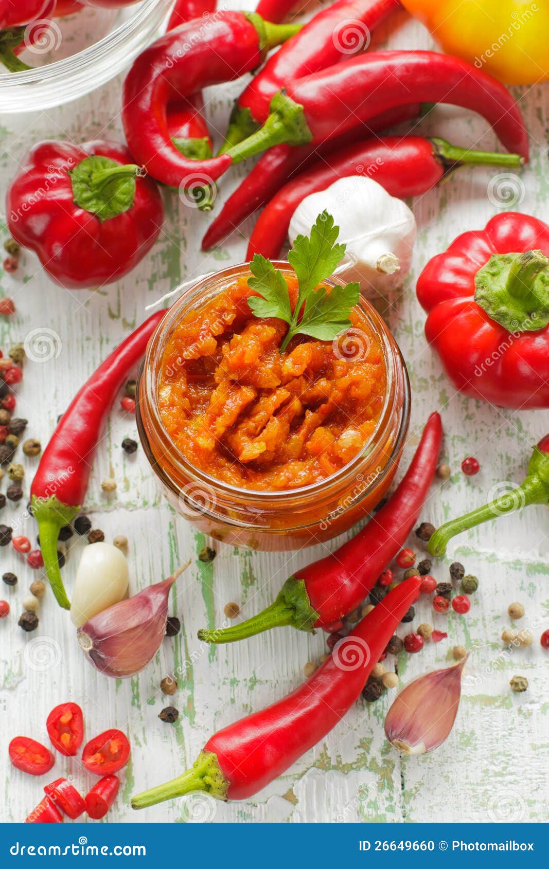 Red hot chilli sauce stock photo. Image of fragrance - 26649660