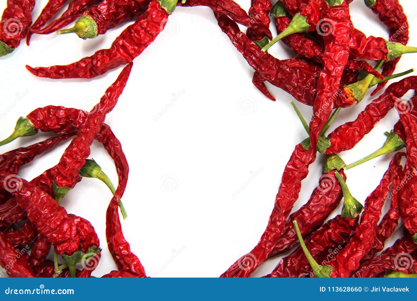 Red hot chilly isolated stock photo. Image of healthy - 113628660