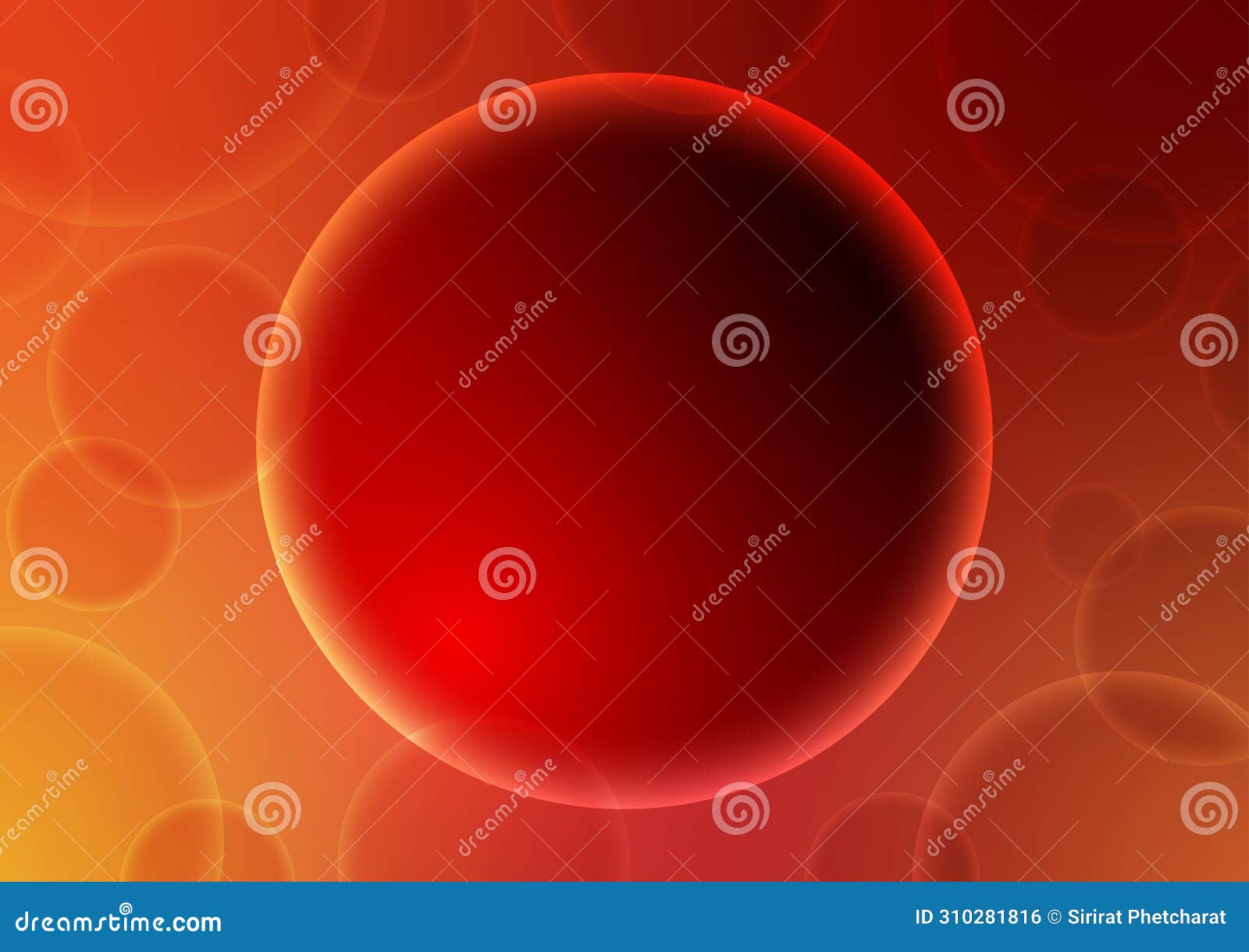 Red Hot Circle Center Space Cyber Graphic Background Stock Vector ...