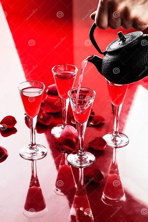 Red hot drink stock photo. Image of cocktail, spicy, wine - 28178490