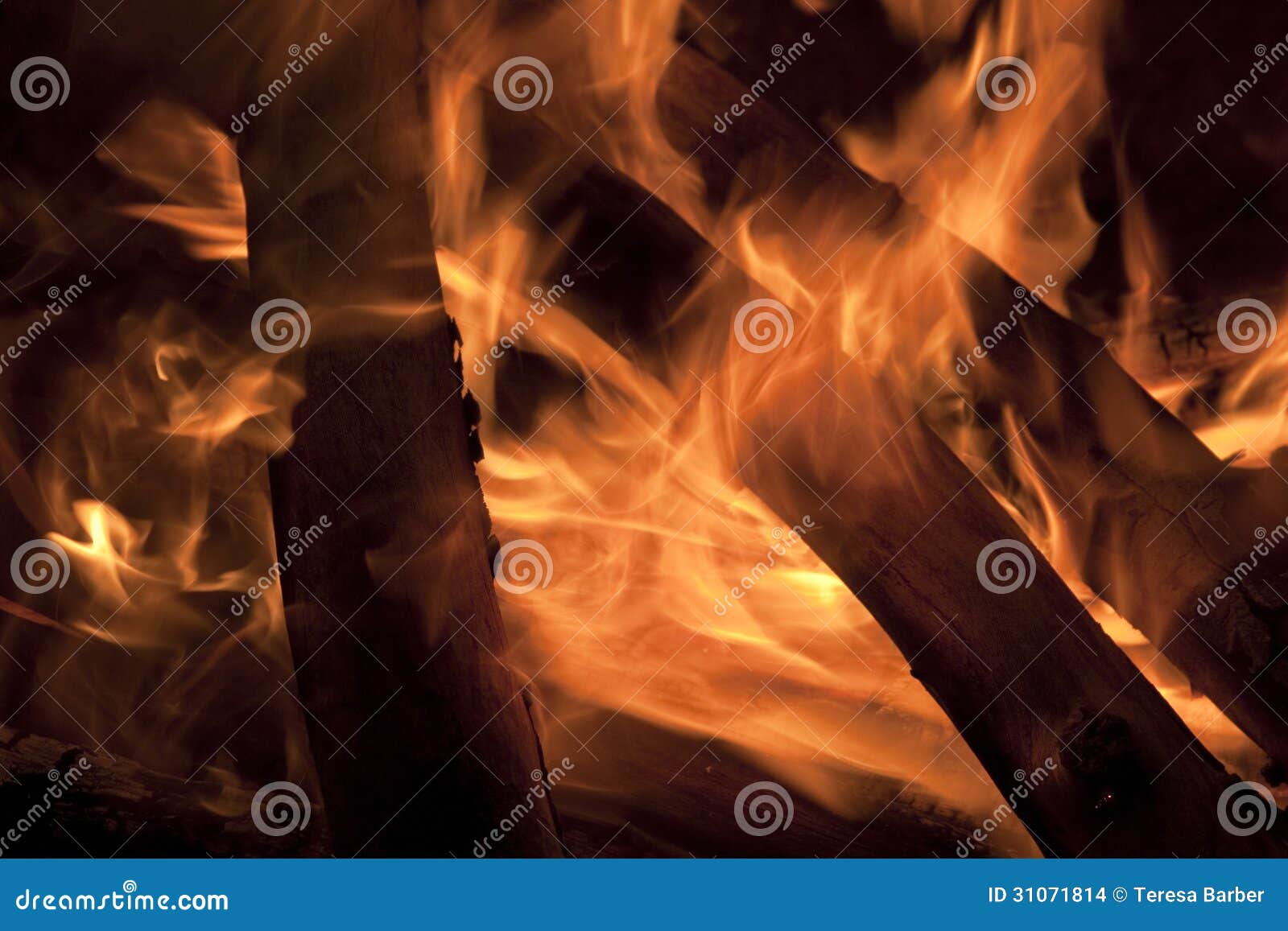 Red Hot Embers of a Camp Fire Stock Photo - Image of scenery, fuel ...