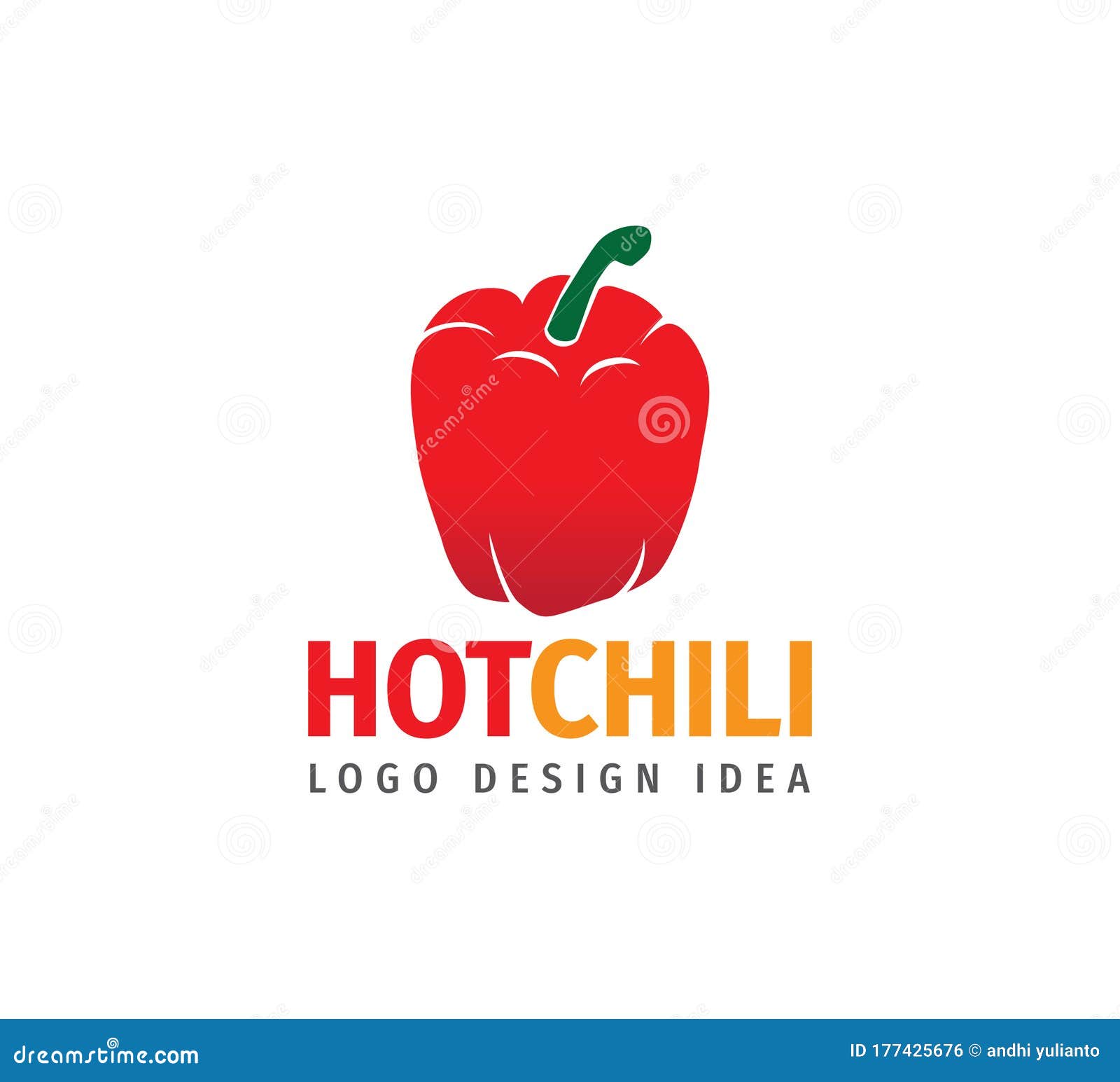 Chilli Vector Icon Illustration. Cute Vegetable. Flat Cartoon Style ...