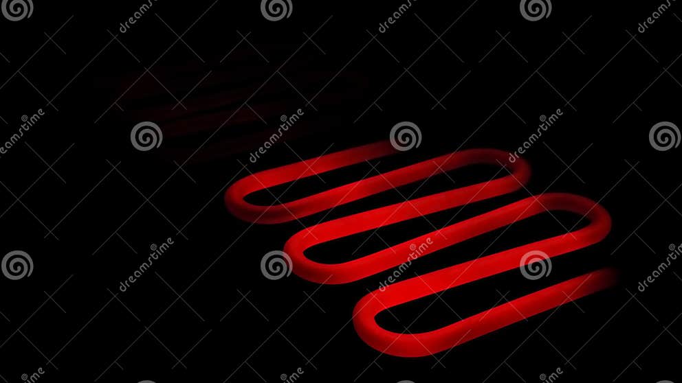 Red hot heating element stock photo. Image of technology - 24351212