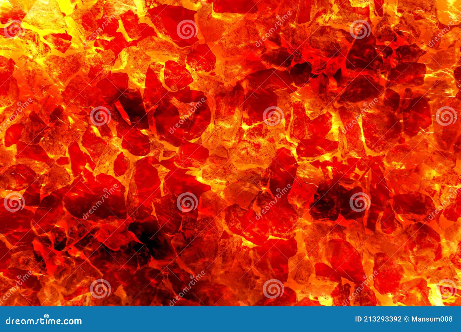 Red Hot Lava Pattern Background Stock Illustration - Illustration of ...