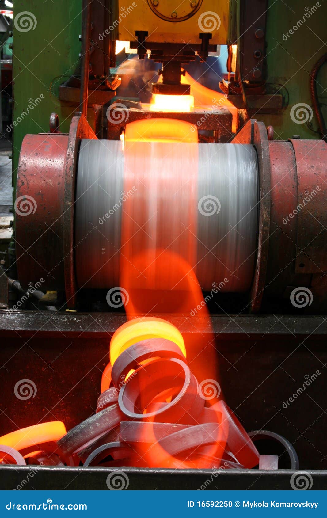 Red-hot metal stock photo. Image of moving, activity - 16592250