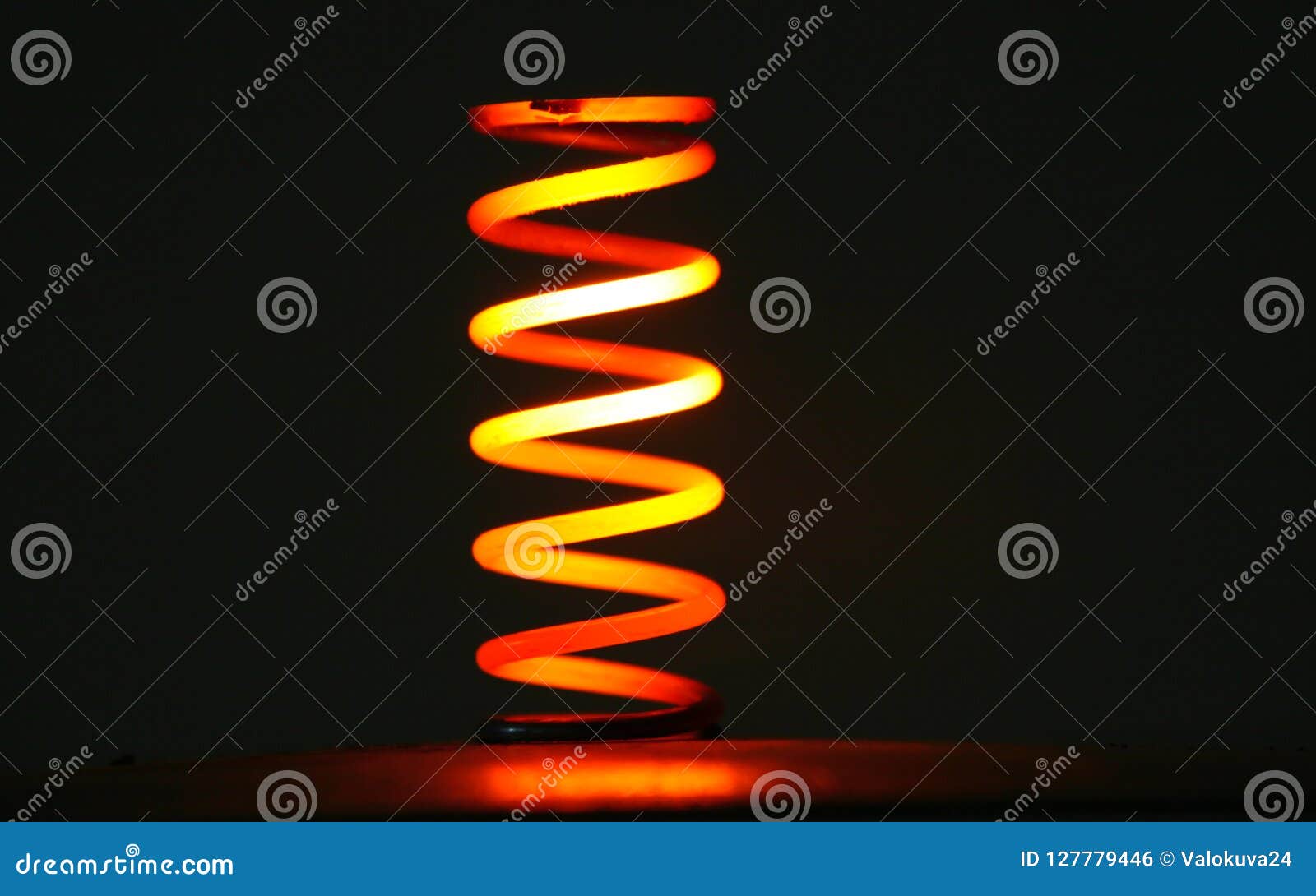 Red hot spring stock photo. Image of background, bolt - 127779446