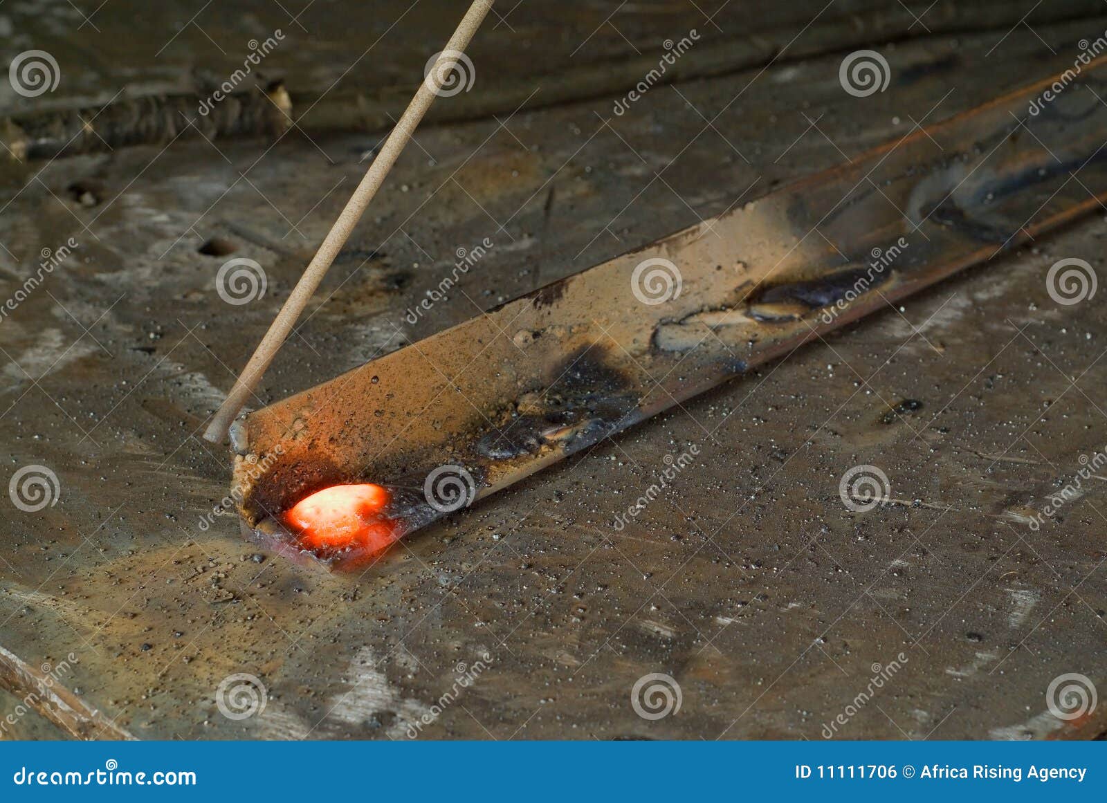 Red hot welding metalwork stock photo. Image of metalworking - 11111706
