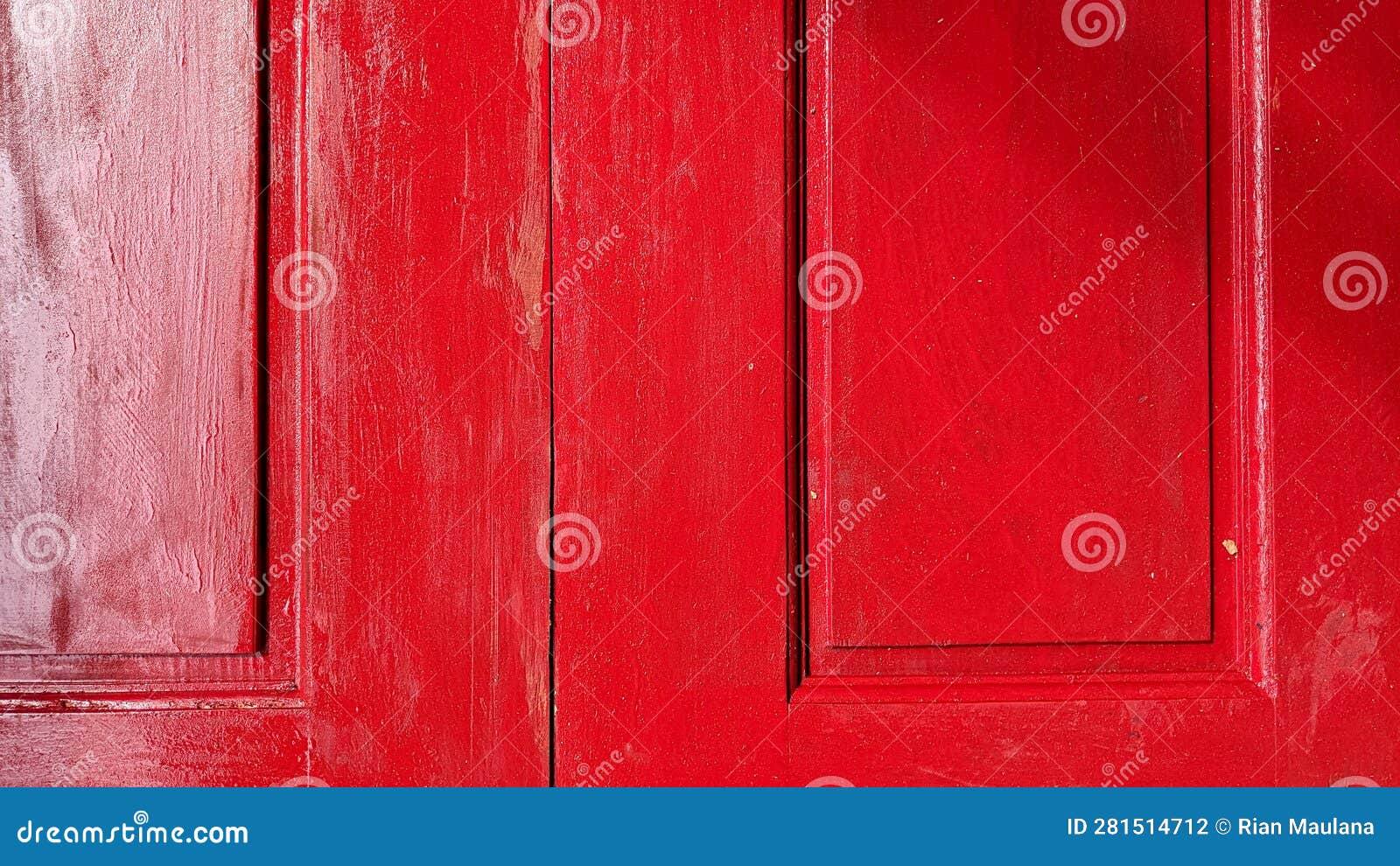 Red House Door Texture for Background Stock Photo - Image of entrance ...