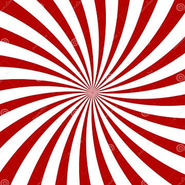 Red Hypnosis Spiral Pattern. Optical Illusion Stock Vector ...
