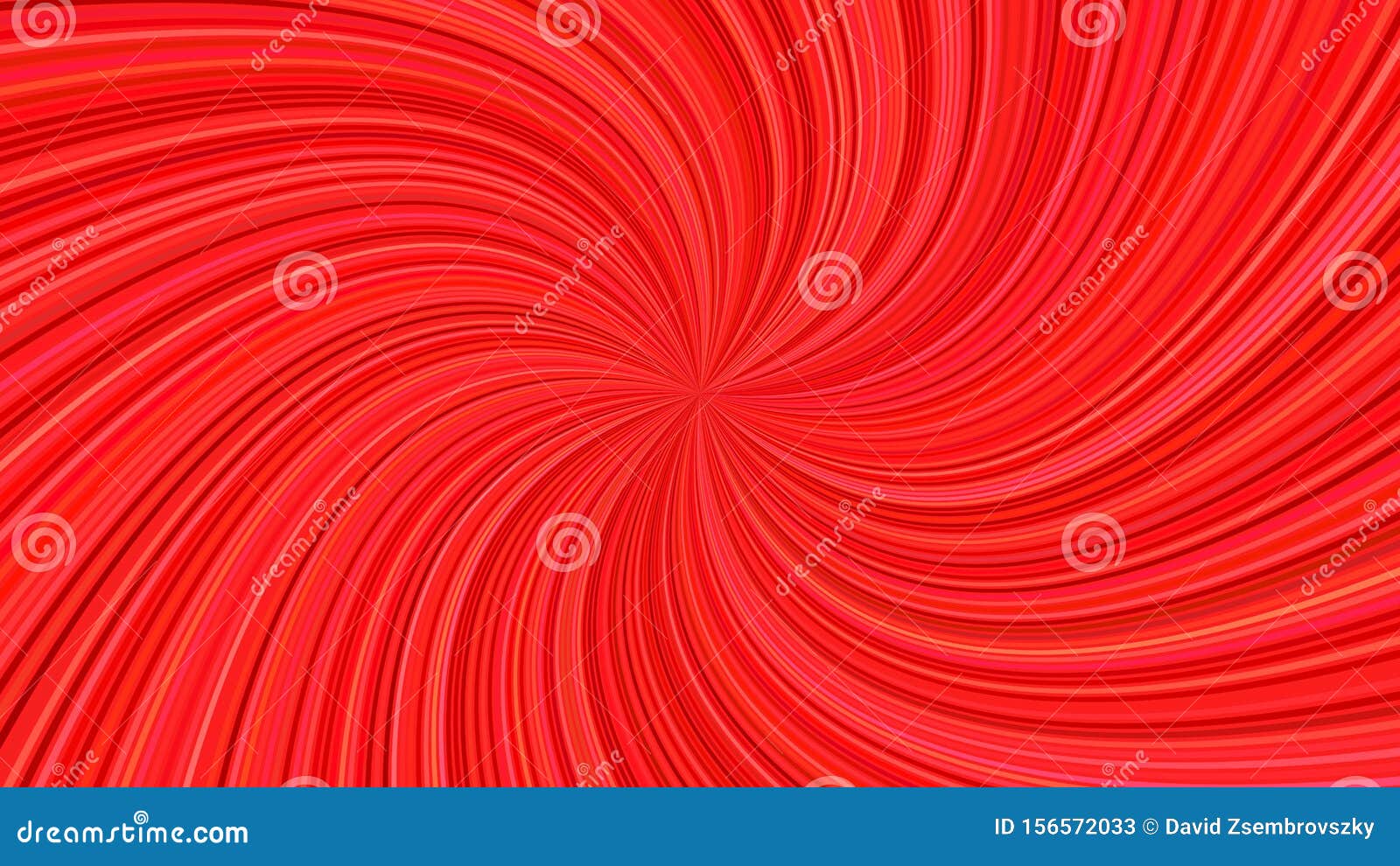 Red Hypnotic Abstract Striped Spiral Background Design from Swirling ...