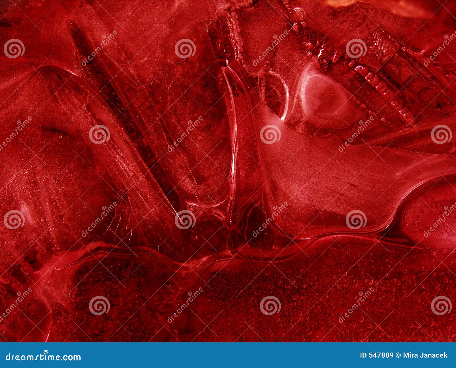Red ice stock image. Image of winter, detail, form, color - 547809