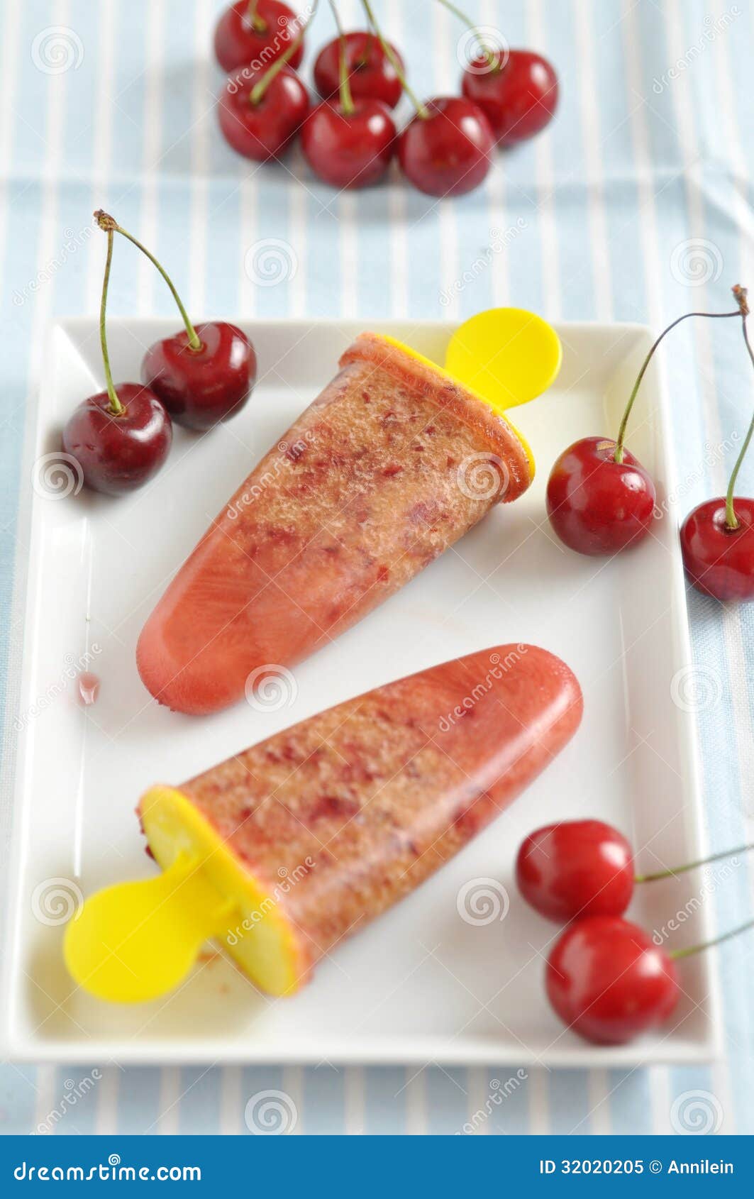 Red Ice Popsicles stock image. Image of food, healthy - 32020205