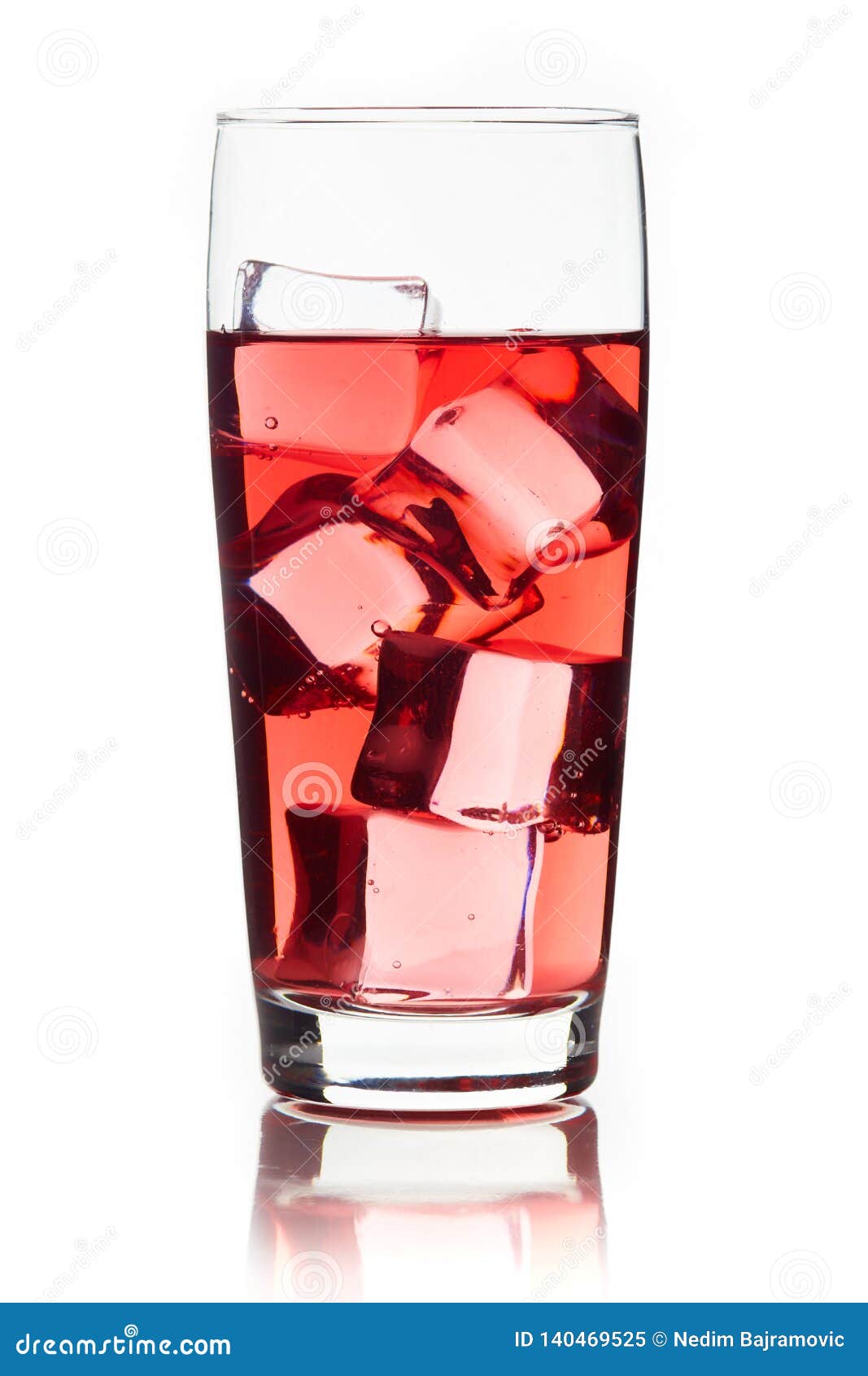 Red ice tea stock image. Image of refreshment, drink - 140469525