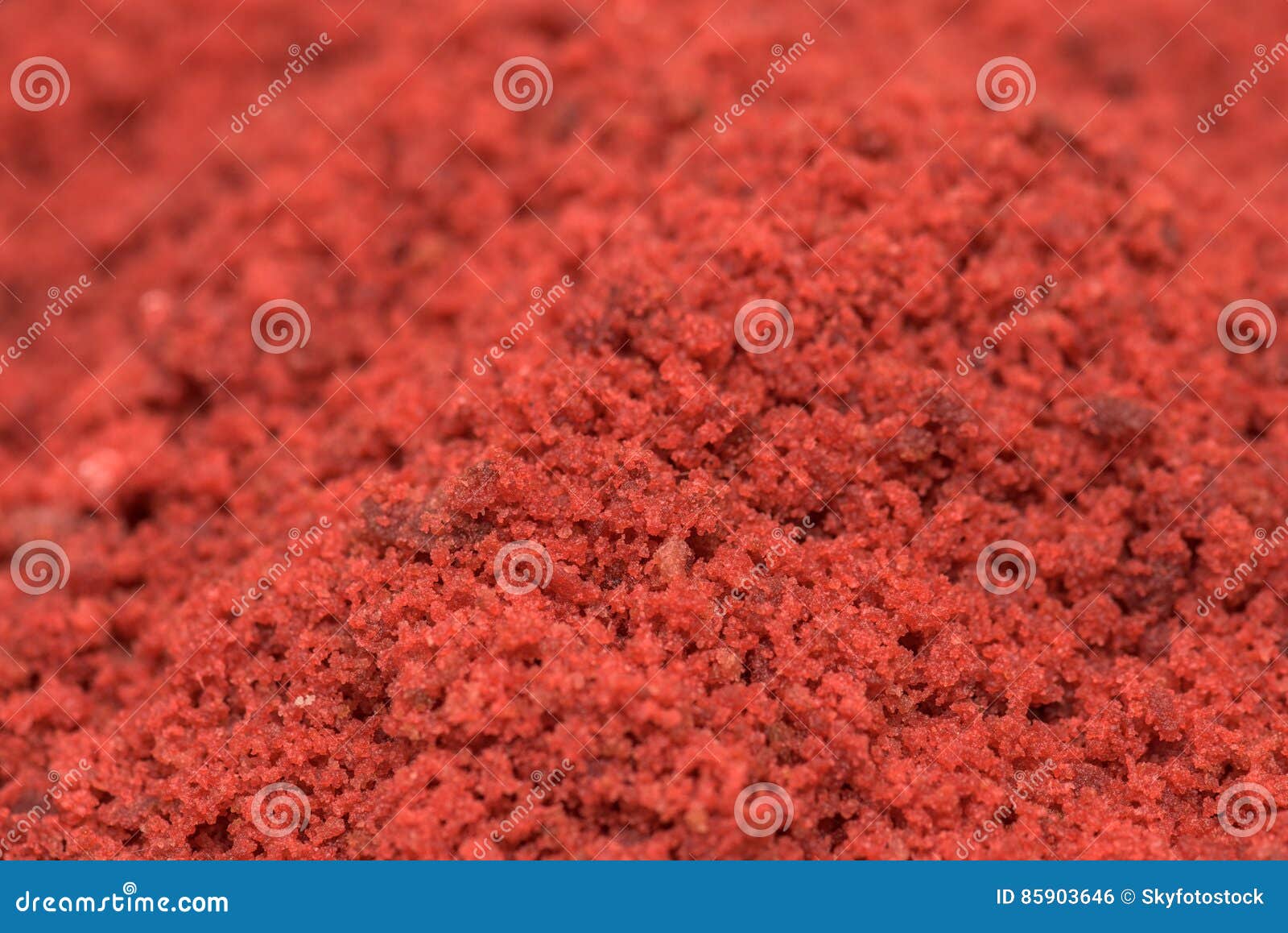Red icing sugar stock photo. Image of cream, festive - 85903646