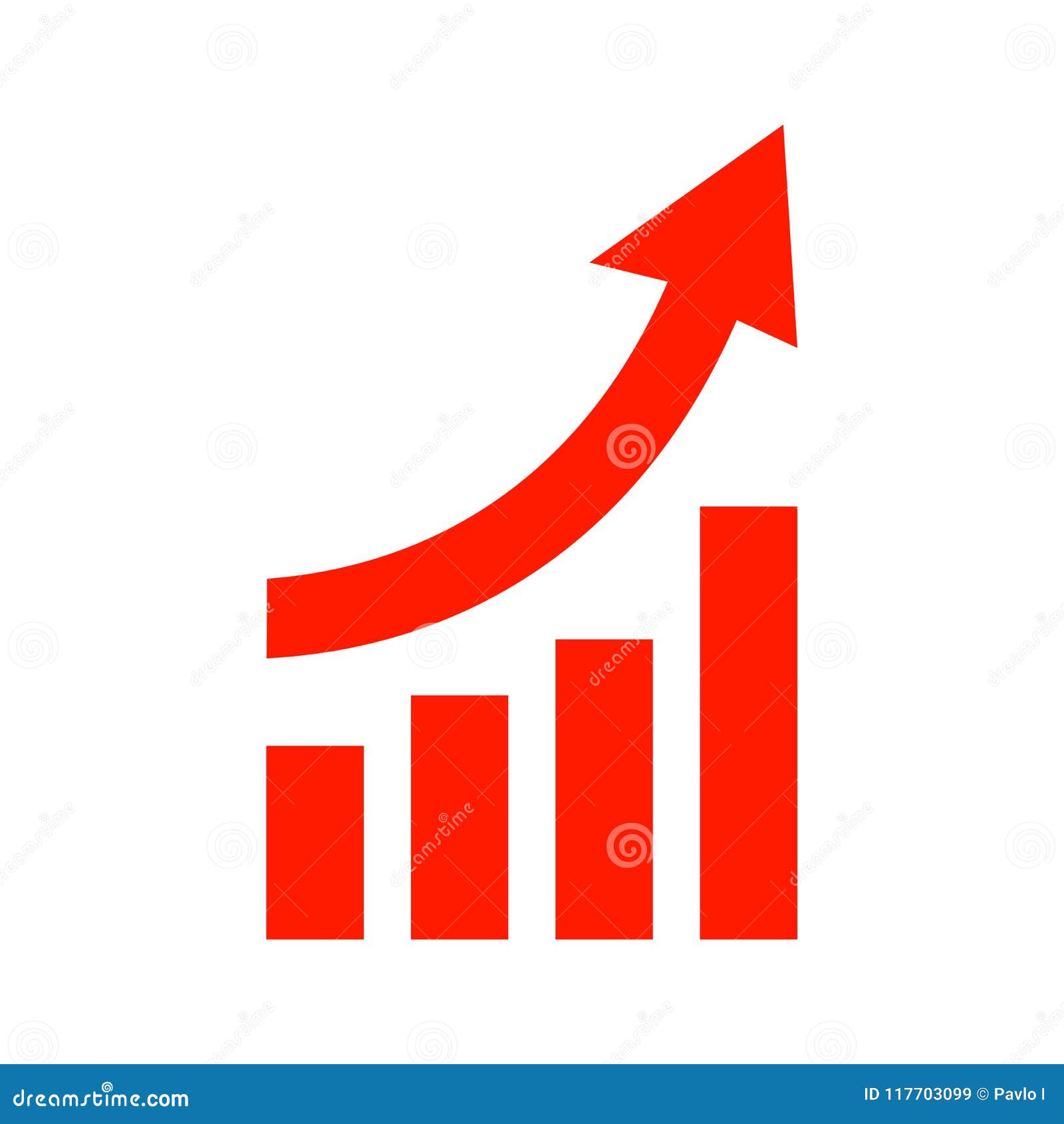 Red Icon Graphic Up - Vector Stock Illustration - Illustration of ...