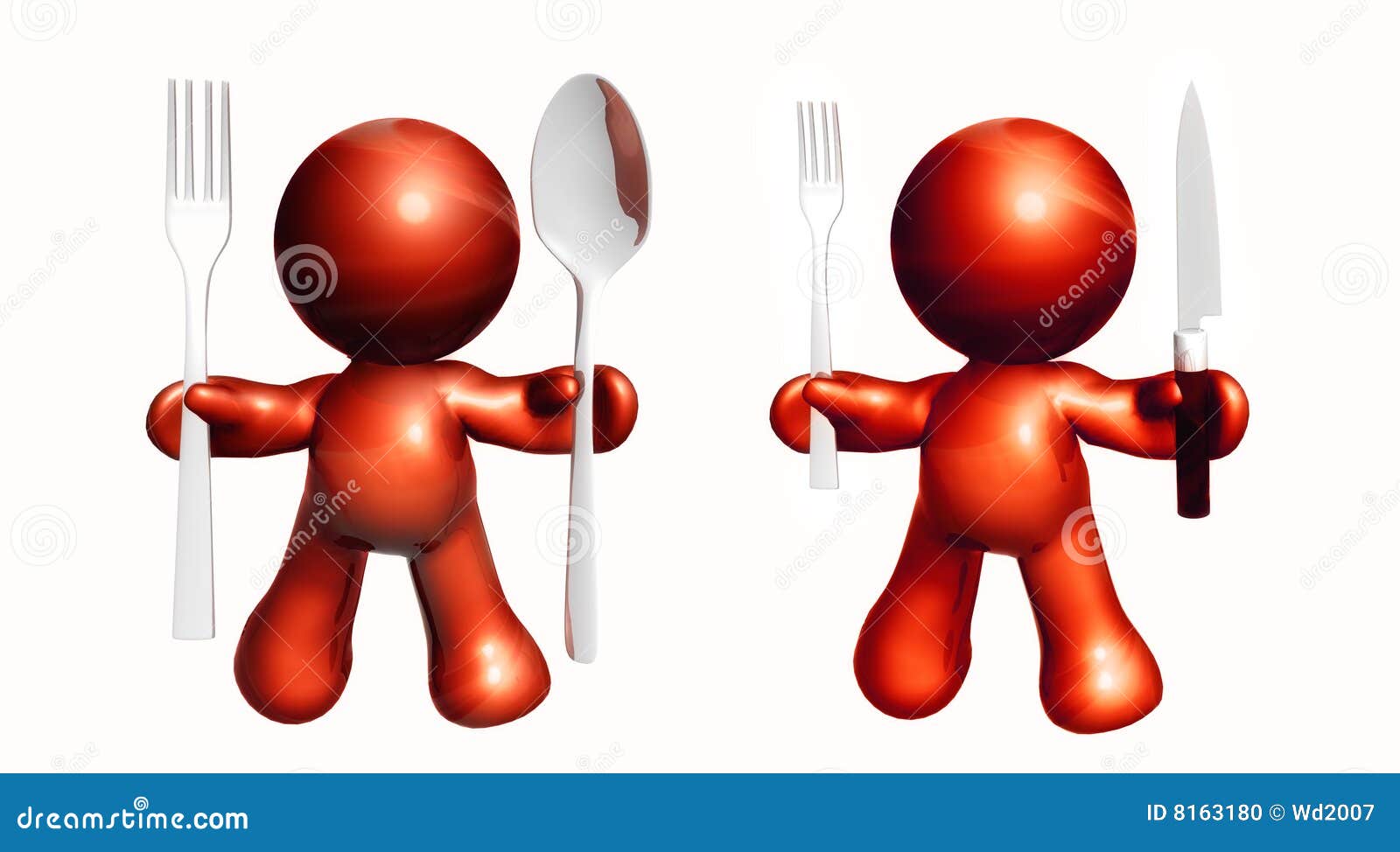 Red Icons with Dining Utensils Stock Illustration - Illustration of ...