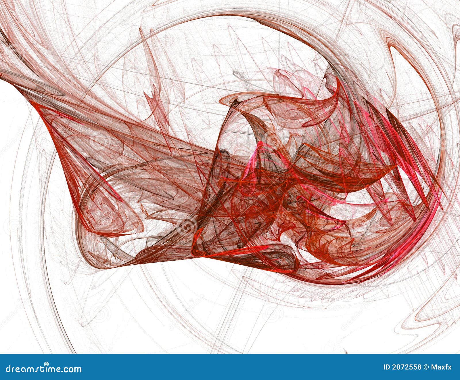 Red illustration stock illustration. Illustration of shapes - 2072558