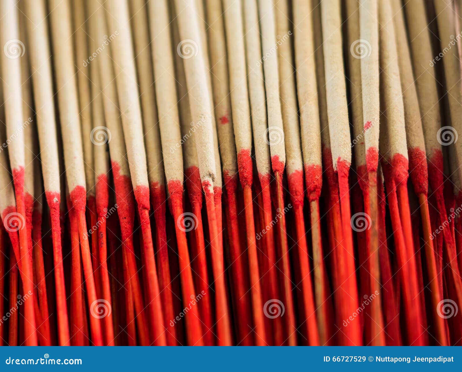 Red incense sticks stock image. Image of spirit, aromatic - 66727529