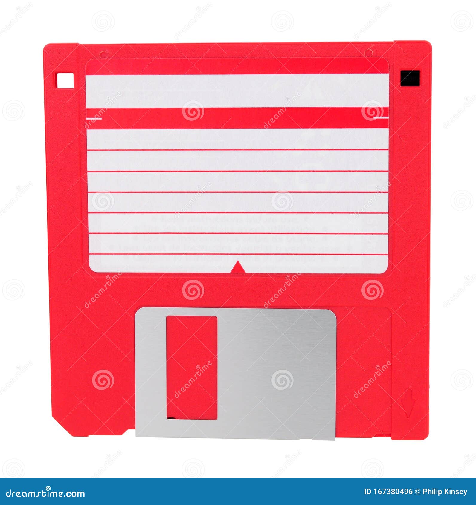 Red 3.5 inch floppy disk stock photo. Image of blank - 167380496