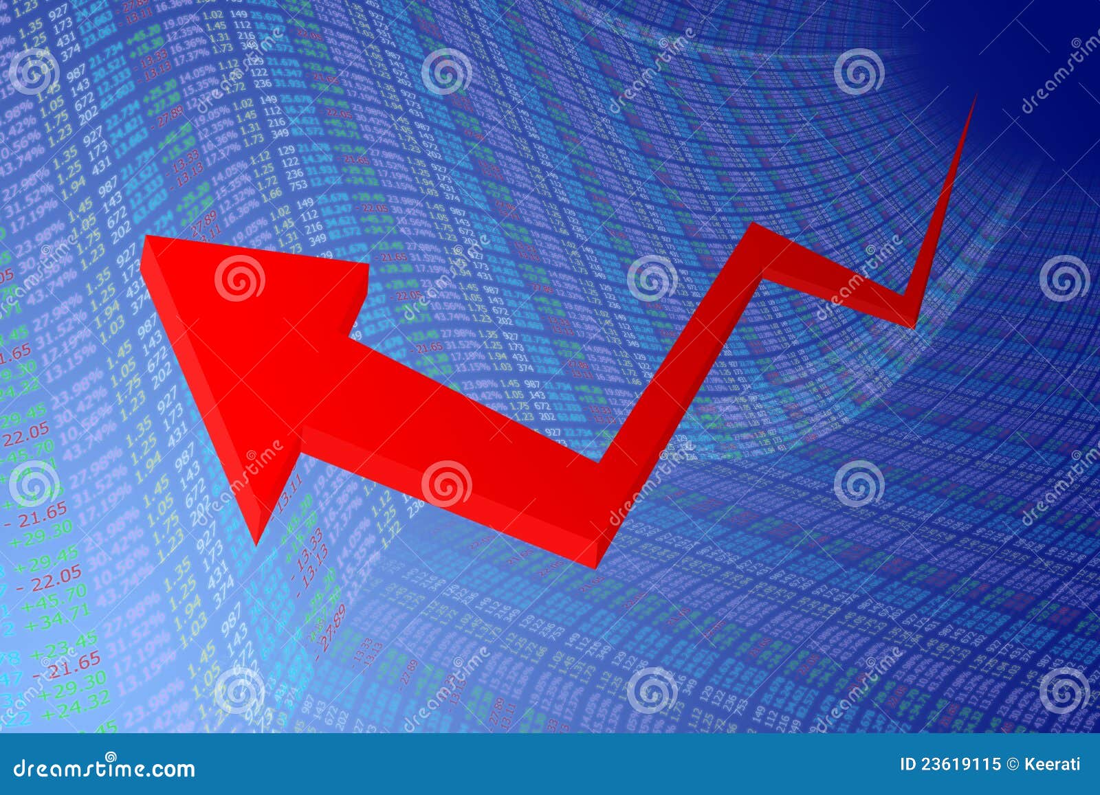 Red increase arrow stock illustration. Illustration of direction - 23619115