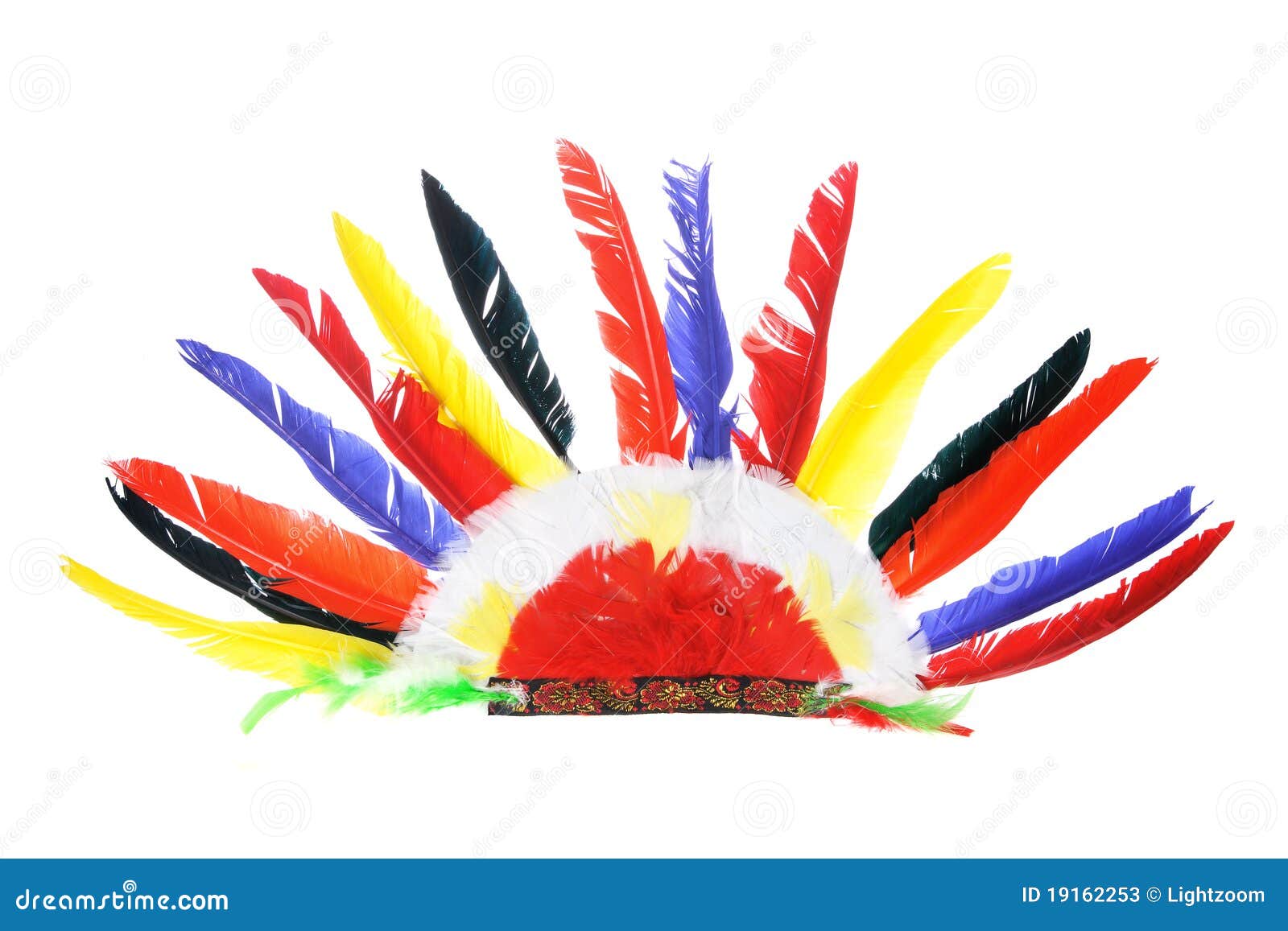 Red Indian Party Headgear stock image. Image of life - 19162253