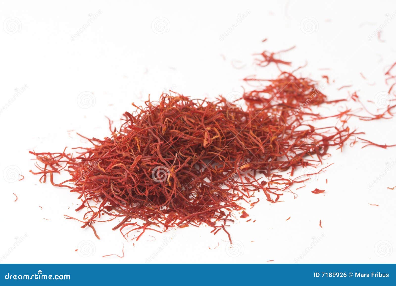 Red indian saffron stock photo. Image of white, pile, indian - 7189926