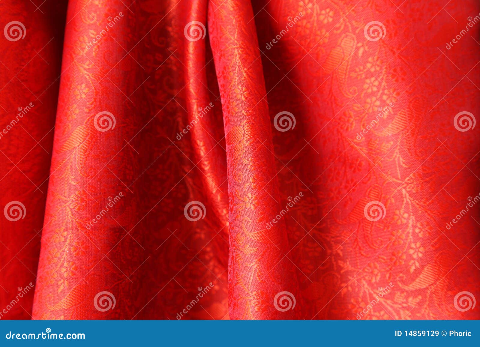 Red Indian Silk stock image. Image of bright, asian, folds - 14859129