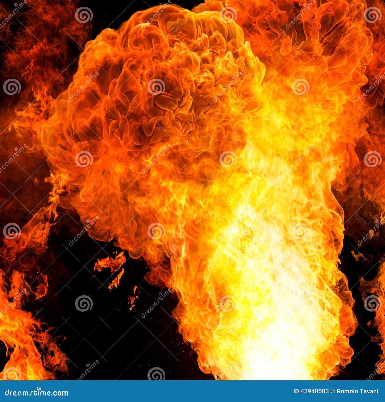 Red inferno stock image. Image of campfire, burn, bonfire - 43948503