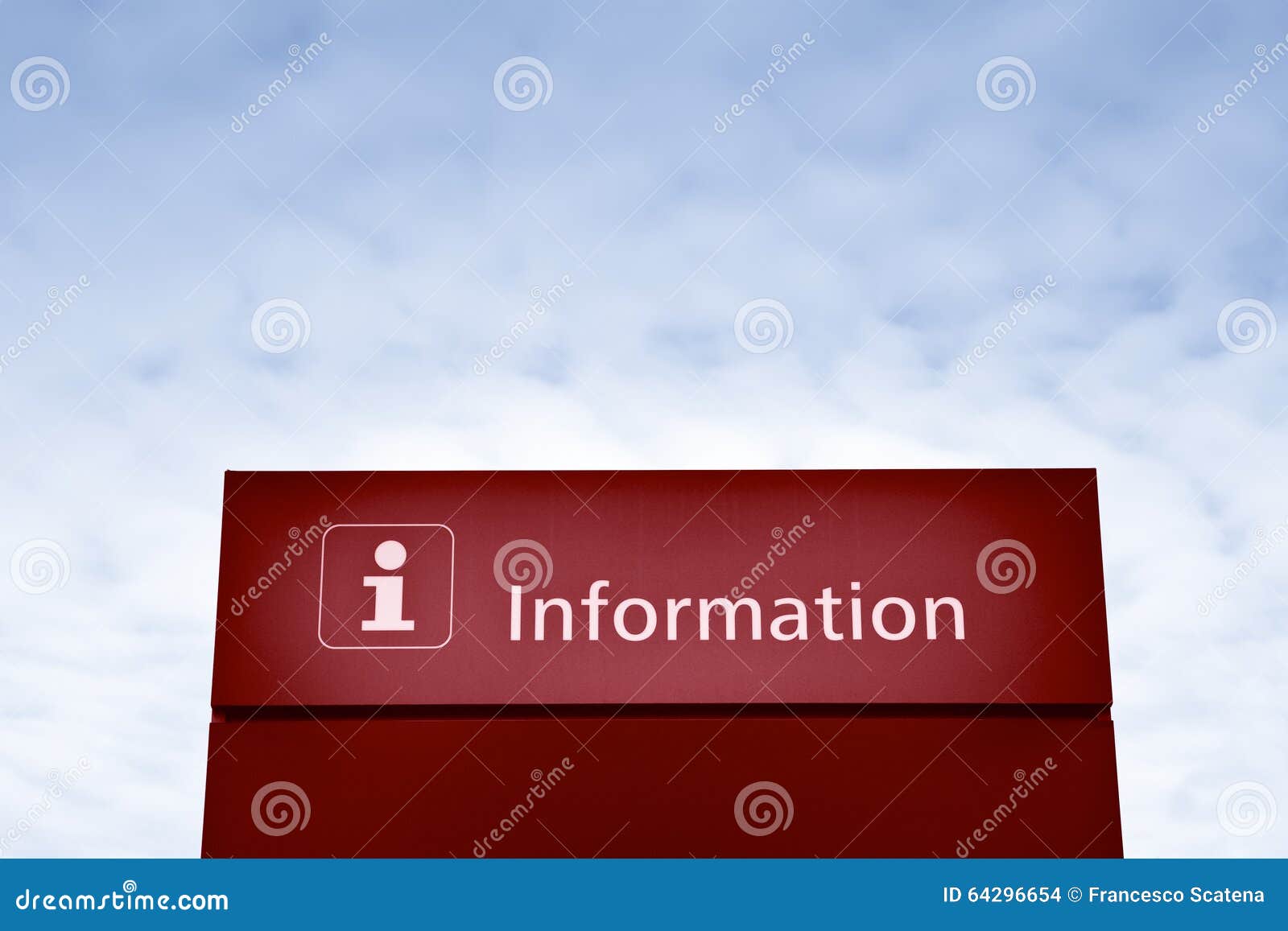 Red information sign stock photo. Image of data, black - 64296654