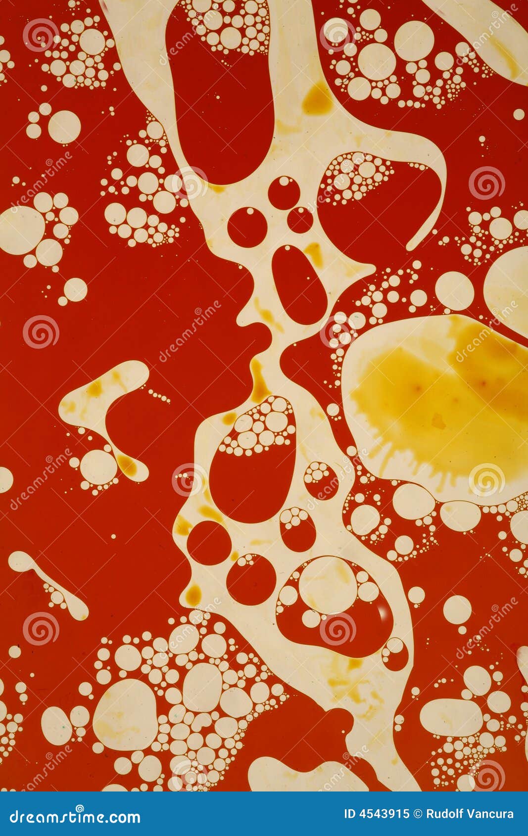 Red Ink Abstract stock image. Image of pattern, glass - 4543915