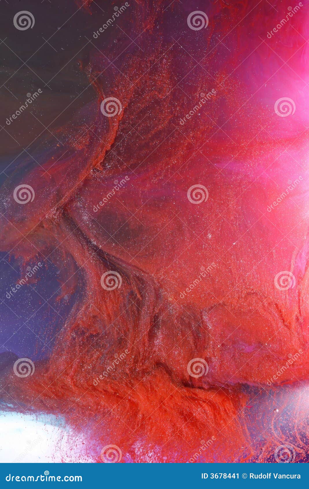 Red ink cloud abstract stock image. Image of blend, white - 3678441
