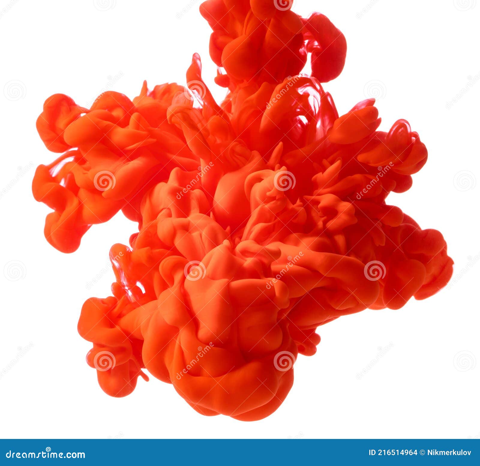 Red ink drop on white stock photo. Image of gouache - 216514964