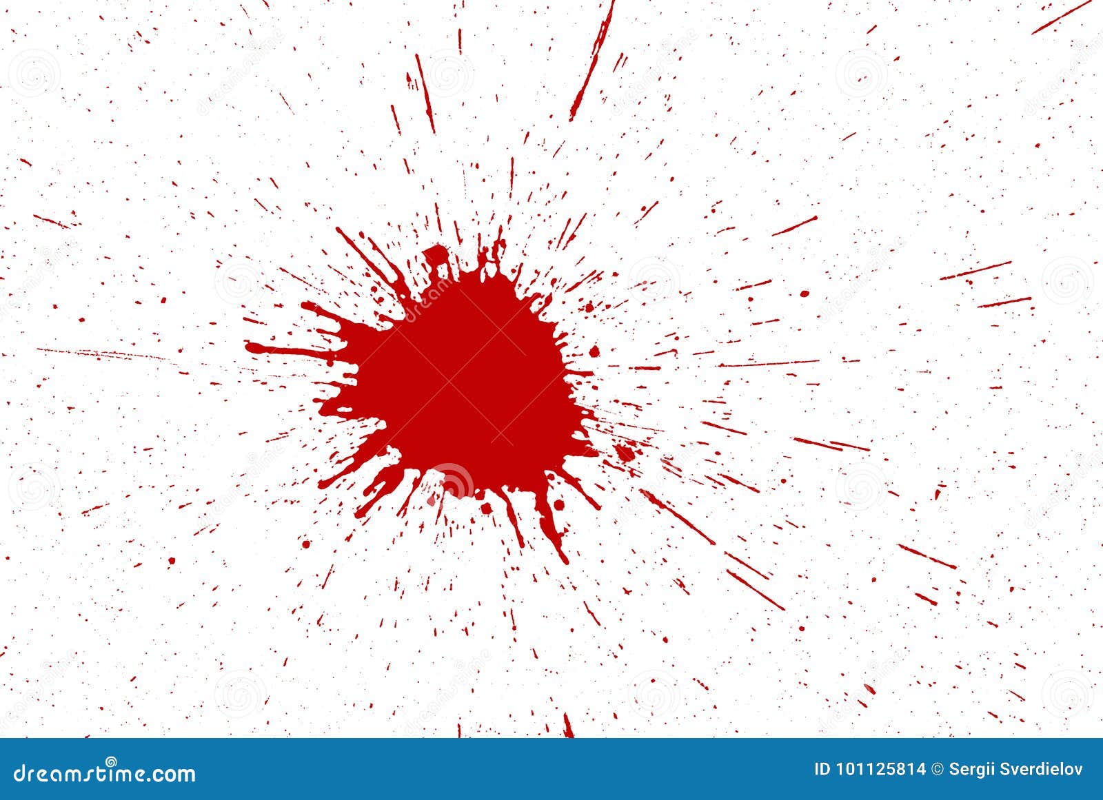 Red ink splashes stock illustration. Illustration of drip - 101125814