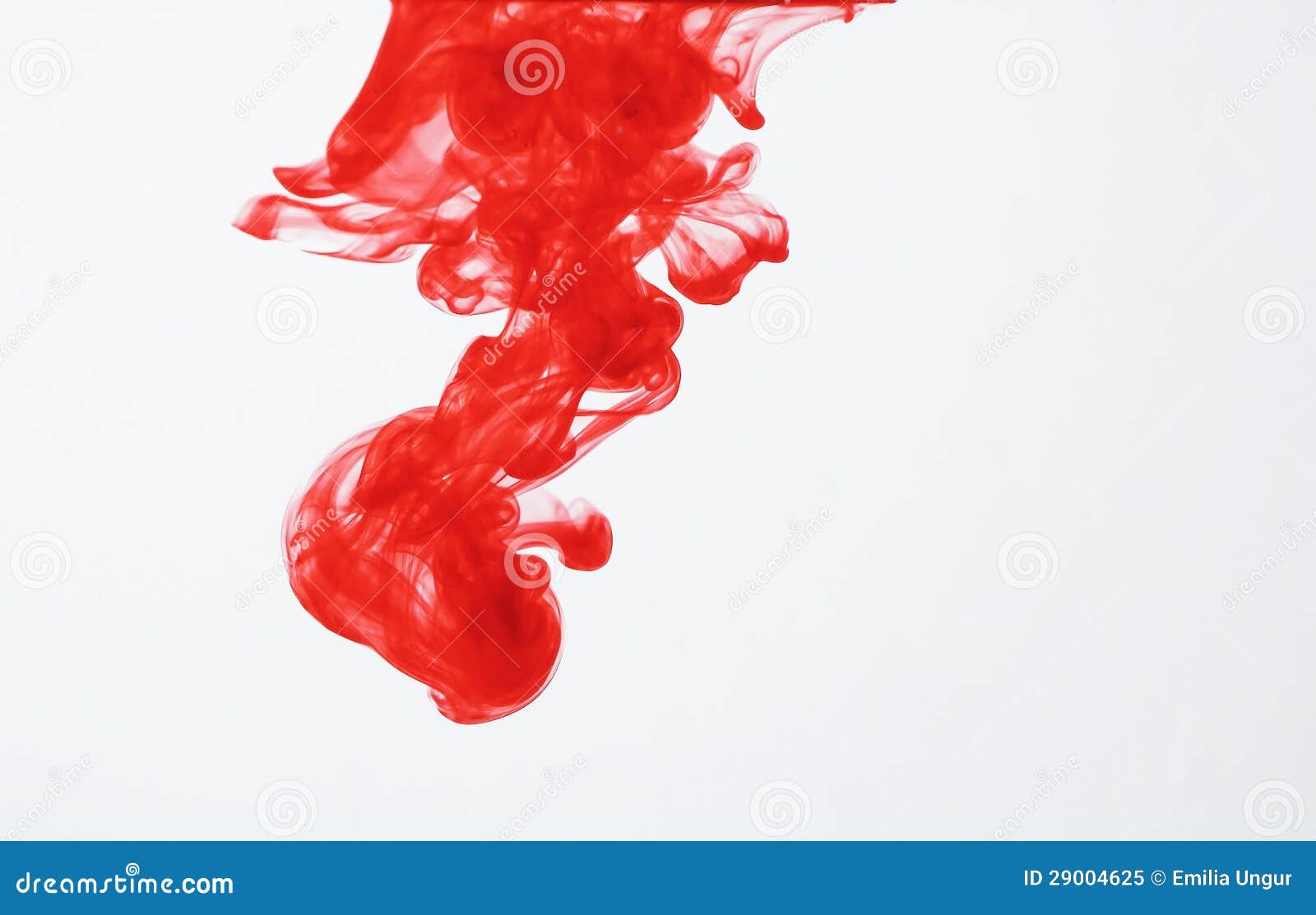 Red Ink In Water