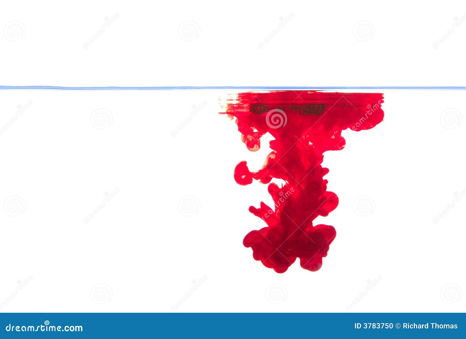 Red ink water stock photo. Image of impact, energy, nature - 3783750