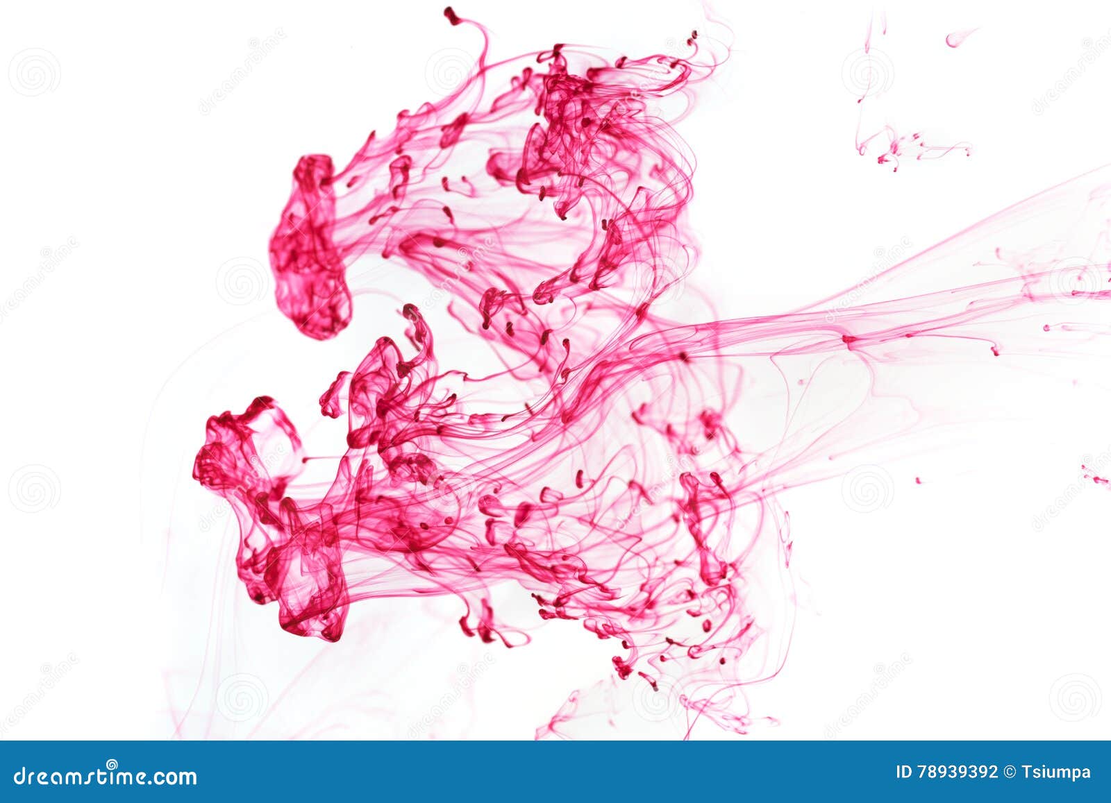 Red ink in water stock photo. Image of structure, colors - 78939392