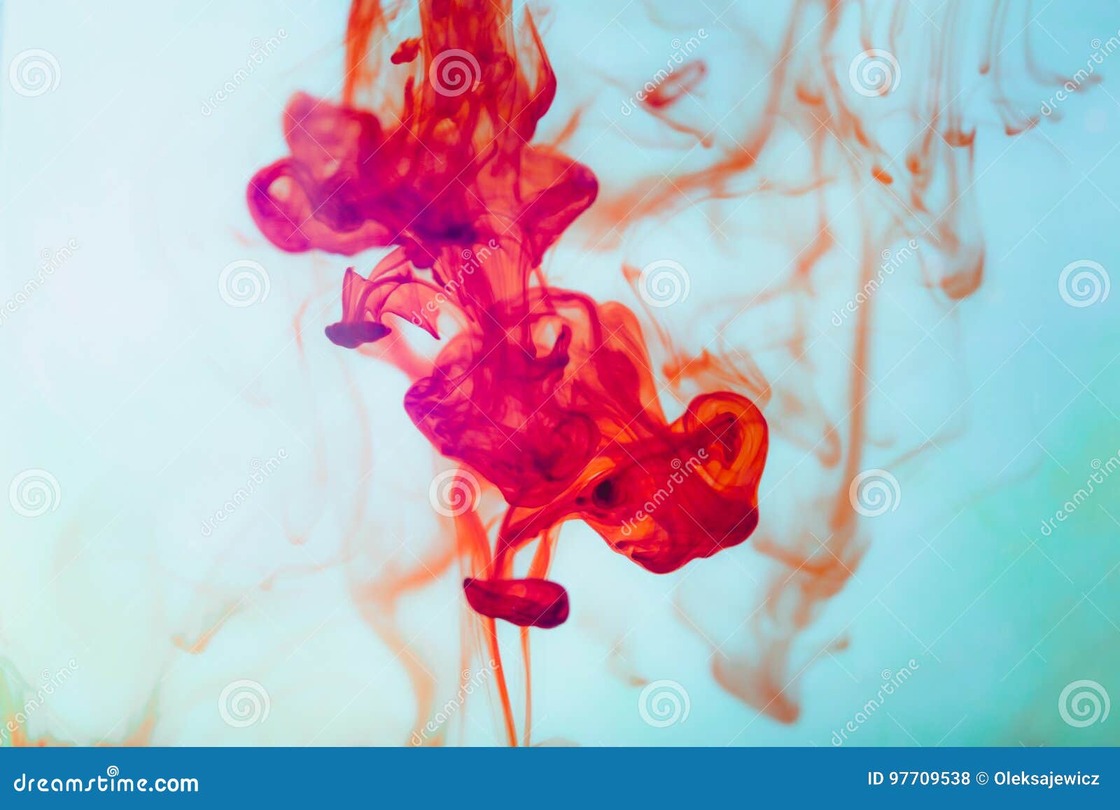 Red Ink in Water, Artistic Shot, Abstract Background Stock Photo ...