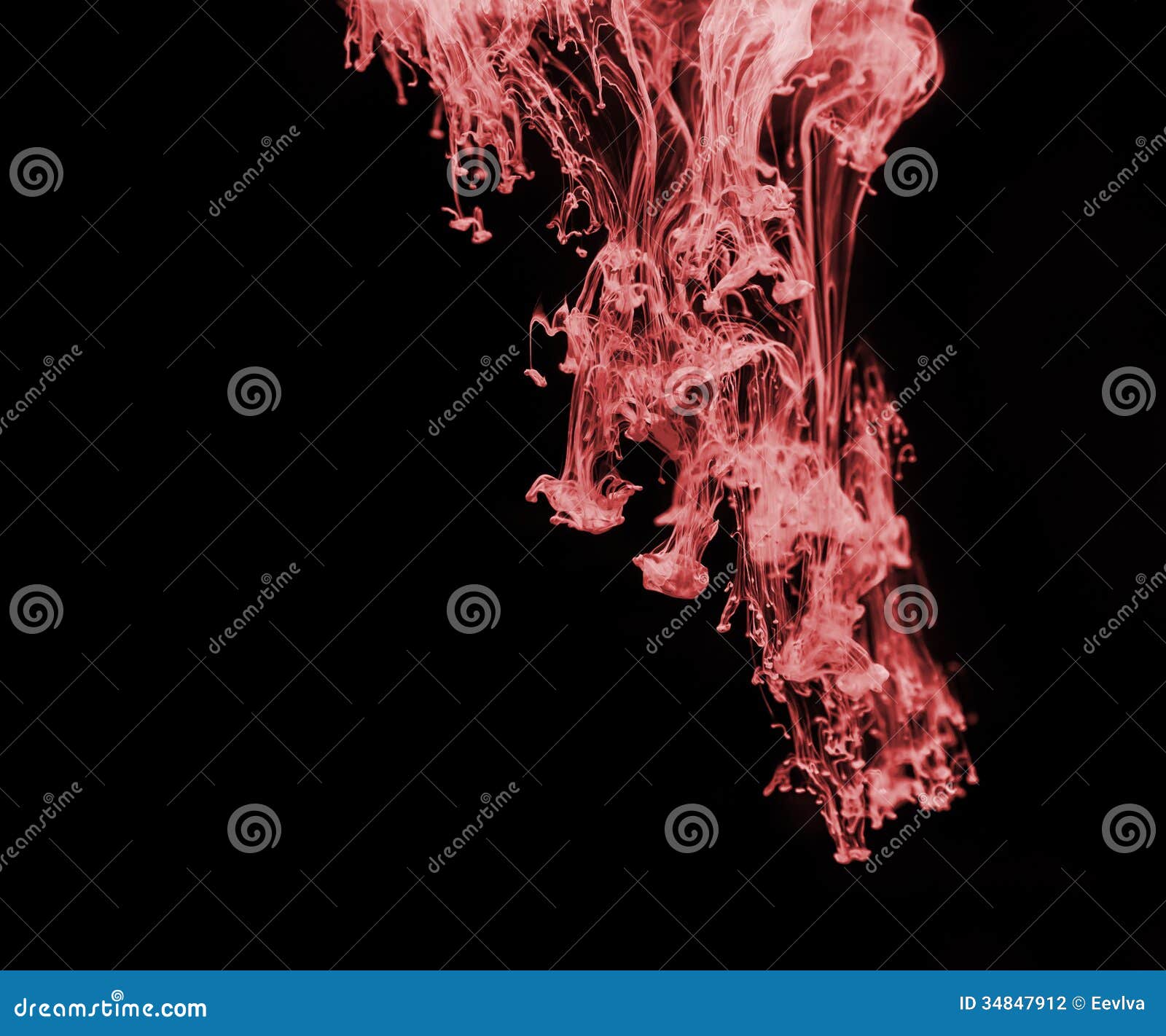 Red ink. stock photo. Image of curve, dynamic, dark, design - 34847912