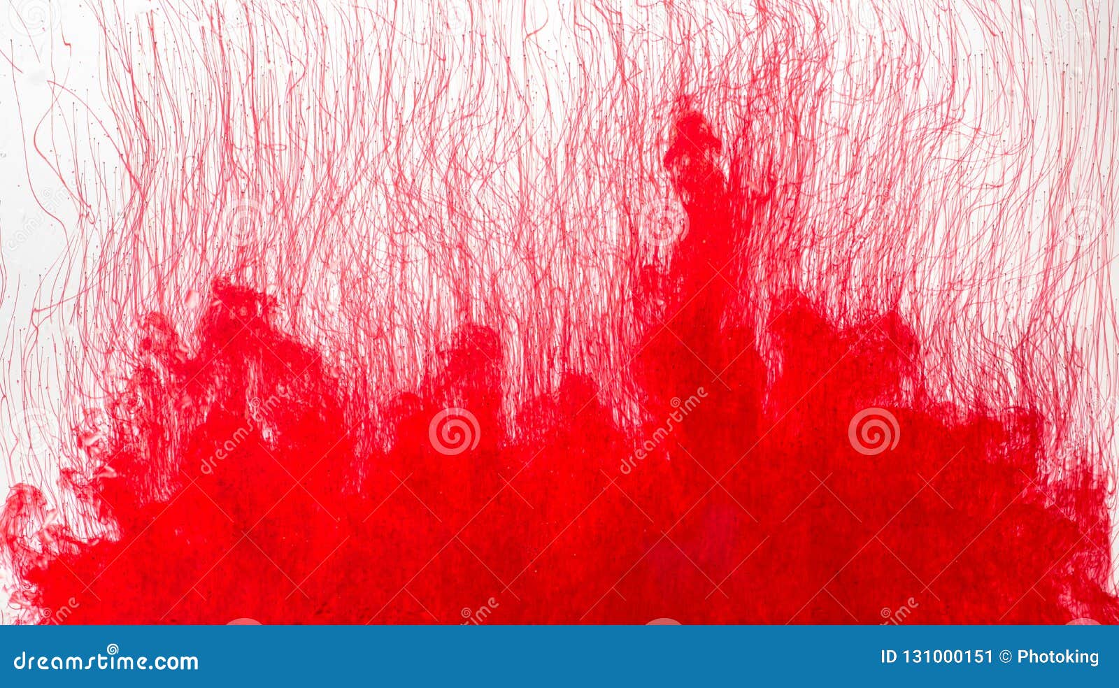 Red ink in water stock image. Image of cloud, drip, acrylic - 131000151