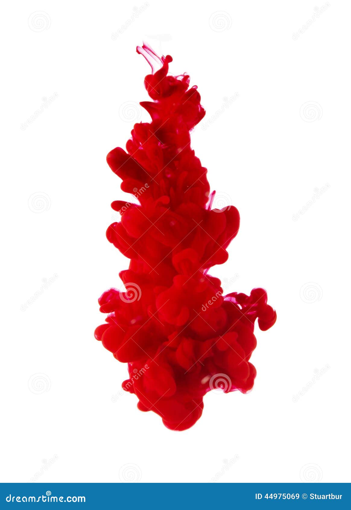Red Ink stock image. Image of isolated, macro, white - 44975069