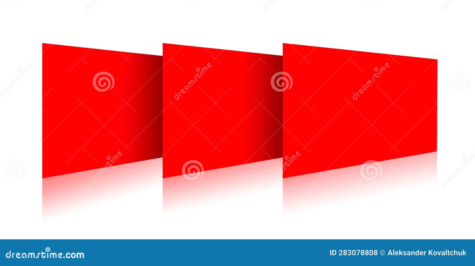 Red Insert Report or Screenshoot Blank Template for Presentation ...