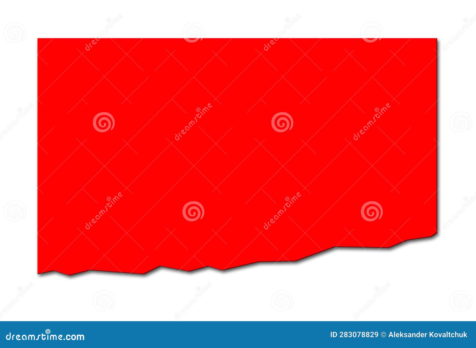Red Insert Report or Screenshoot Blank Template for Presentation ...