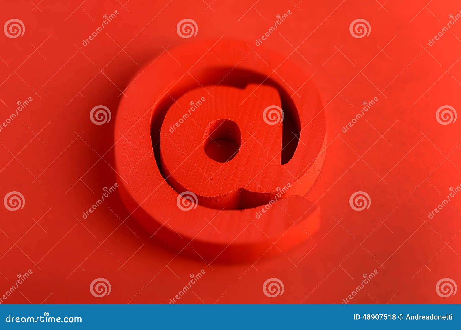 Red internet at icon stock photo. Image of address, correspondence ...