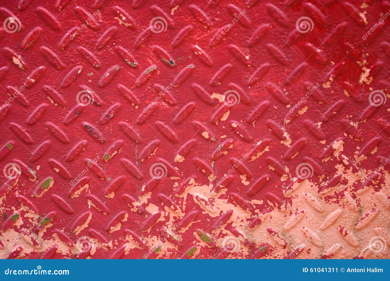 Red iron plate stock image. Image of aluminium, rough - 61041311
