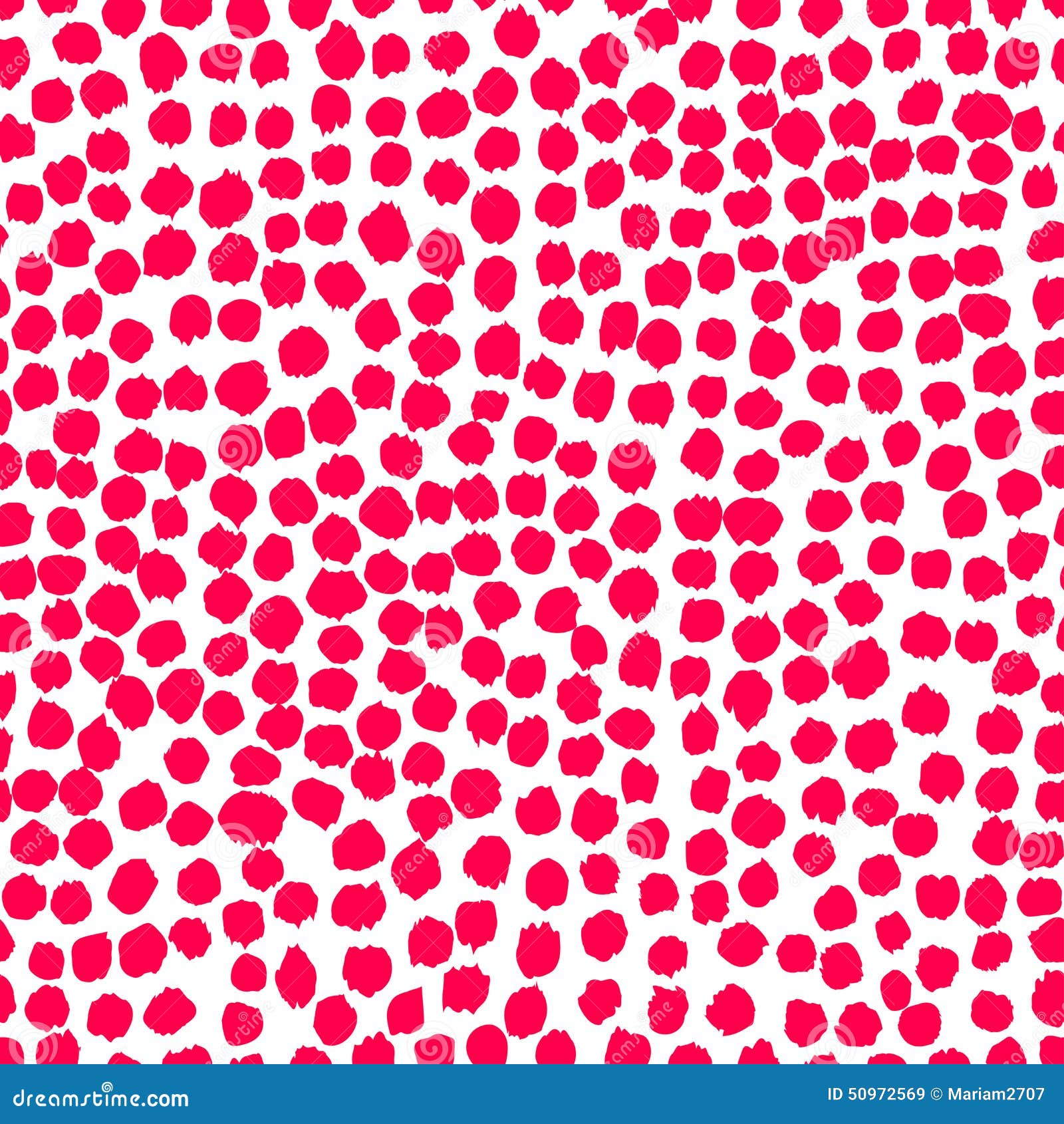 Red irregular dots pattern stock vector. Illustration of grunge - 50972569